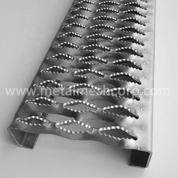 Black Powder Coated Grip Strut Gratings Supply