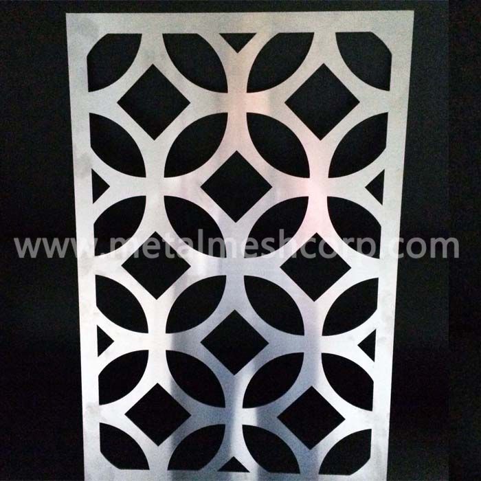 Laser Cut Aluminum Panels, Decorative Laser Cut Screens, Round Pattern ...