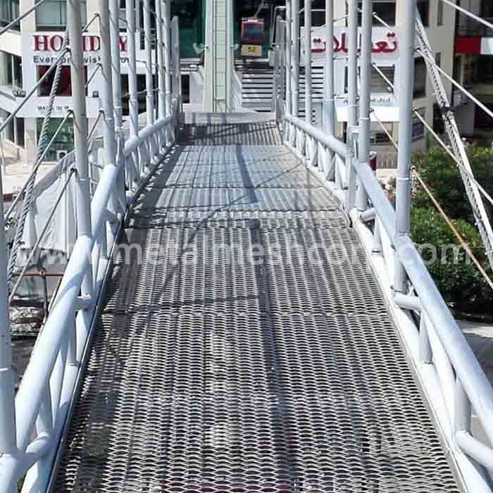 Manufacture Flat Expanded metal for Flooring Plate