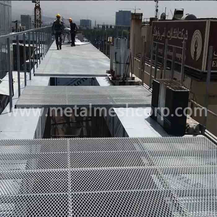 Manufacture Flat Expanded metal for Flooring Plate