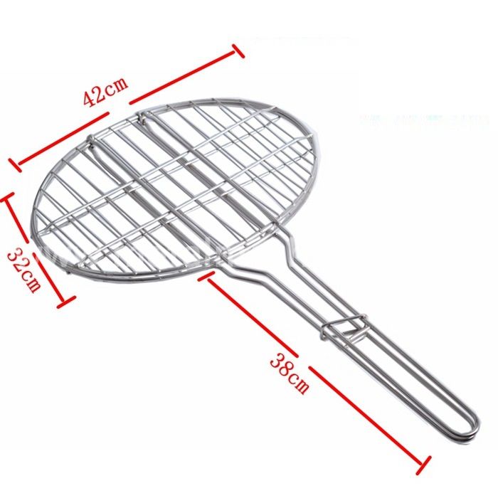 BBQ Barbeque Mesh Grill Net with Handle Factory